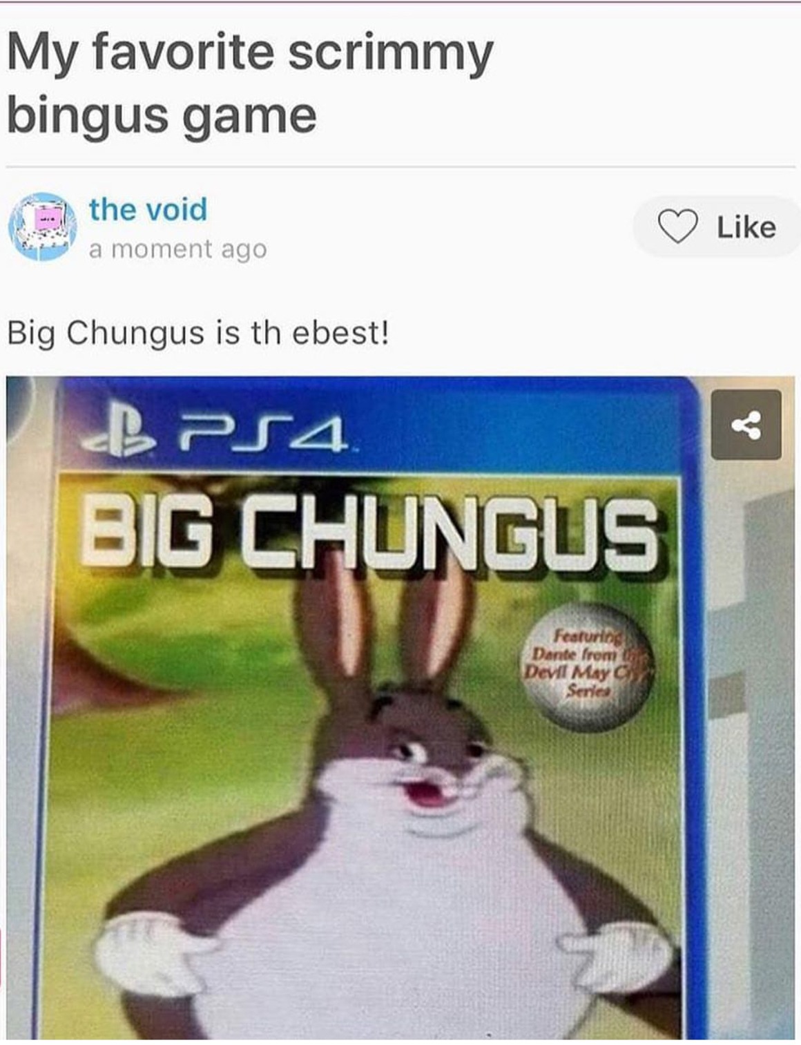 Scrimmy Bingus Memes