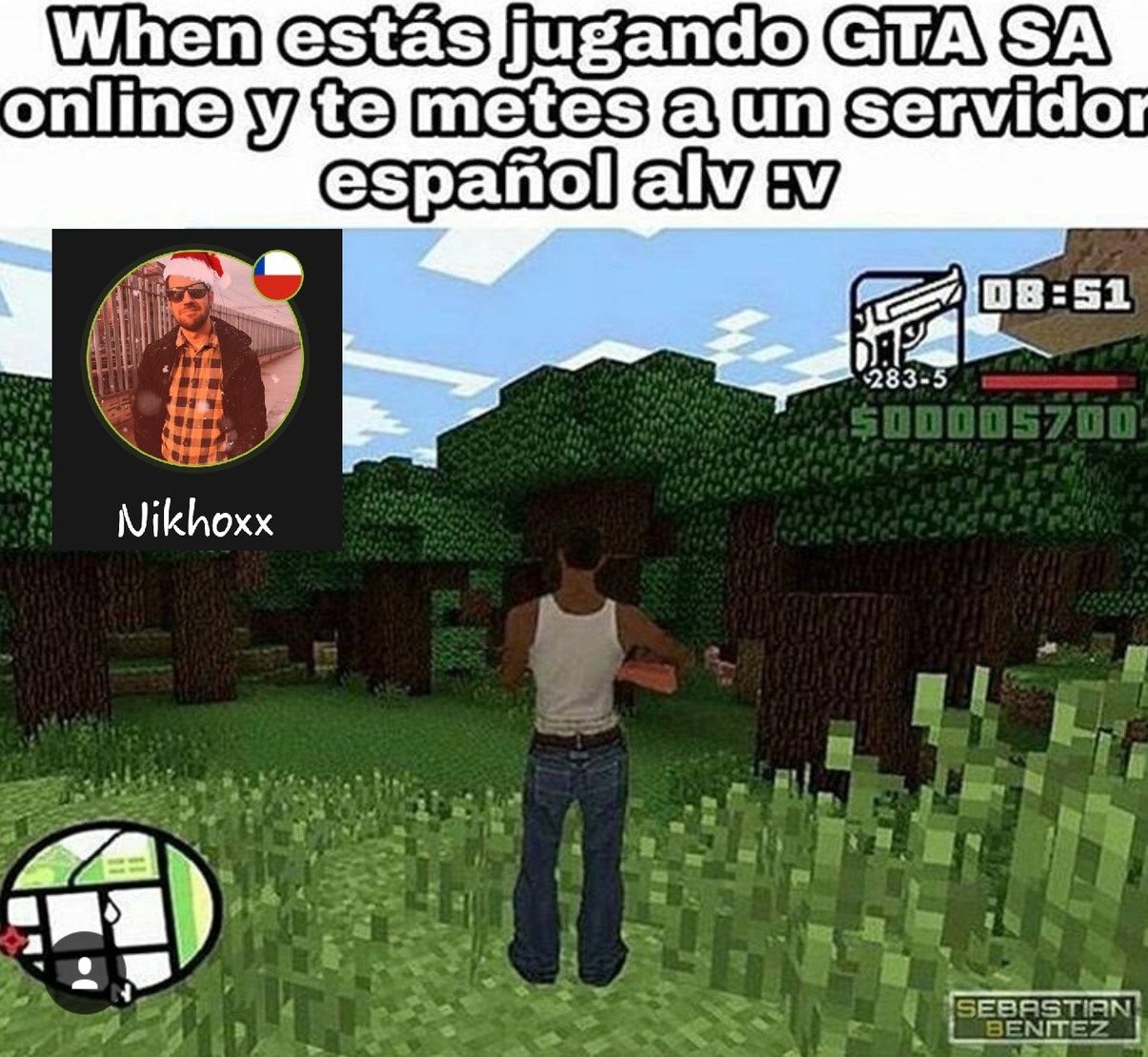Servidor español - Meme by Nikhoxx :) Memedroid