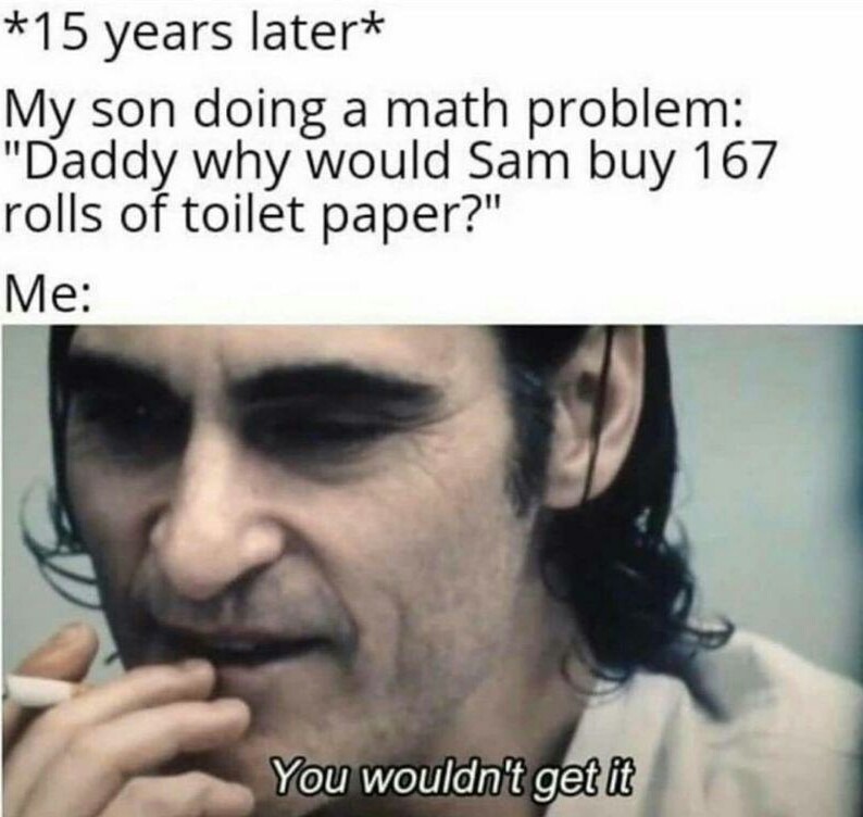 Tough times - Meme by dude.droid :) Memedroid