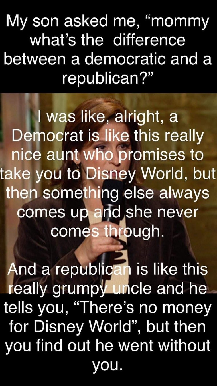 Democrat Vs Republican Meme