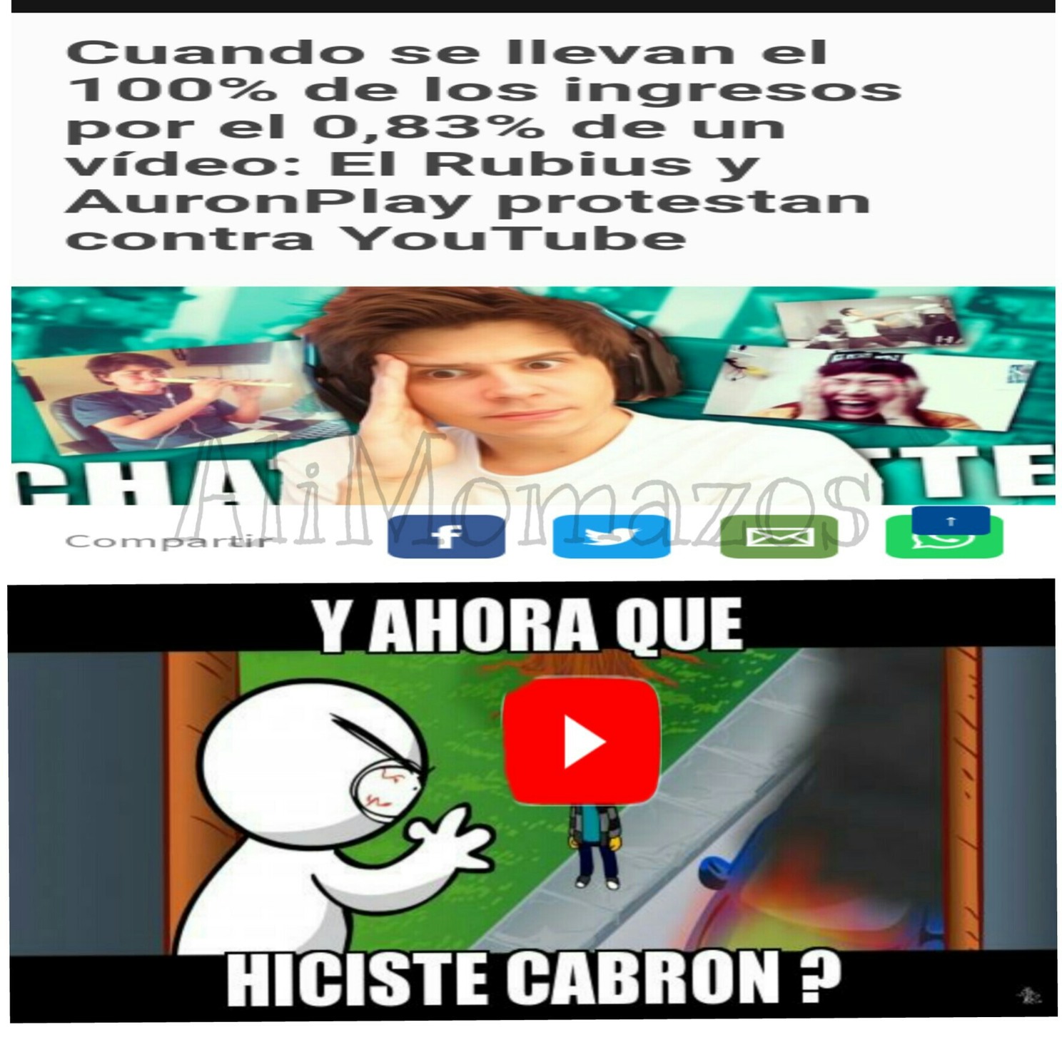 Top memes de elrubius en español :) Memedroid