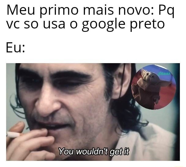 Voce Nao Tem Origem No Meme