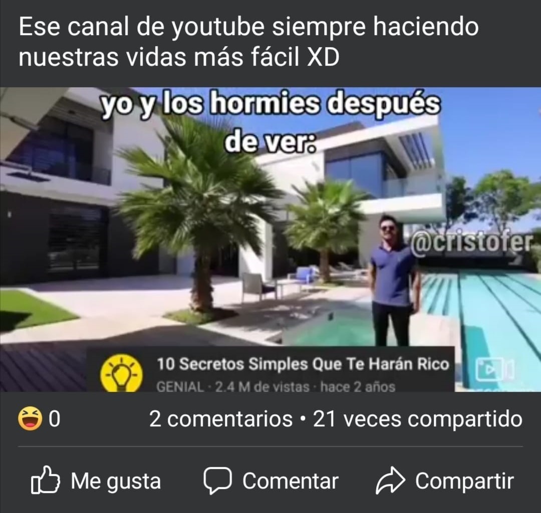 Ahora soy rico, rico en pobreza jajaja - Meme subido por Otorongo ...