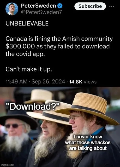 Funny Amish Memes 🥨🥨🥨
