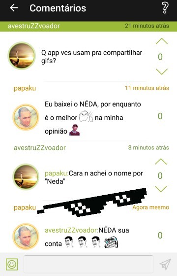 Baixe hoje na Apple Store ou Google play - Meme subido por papaku ...