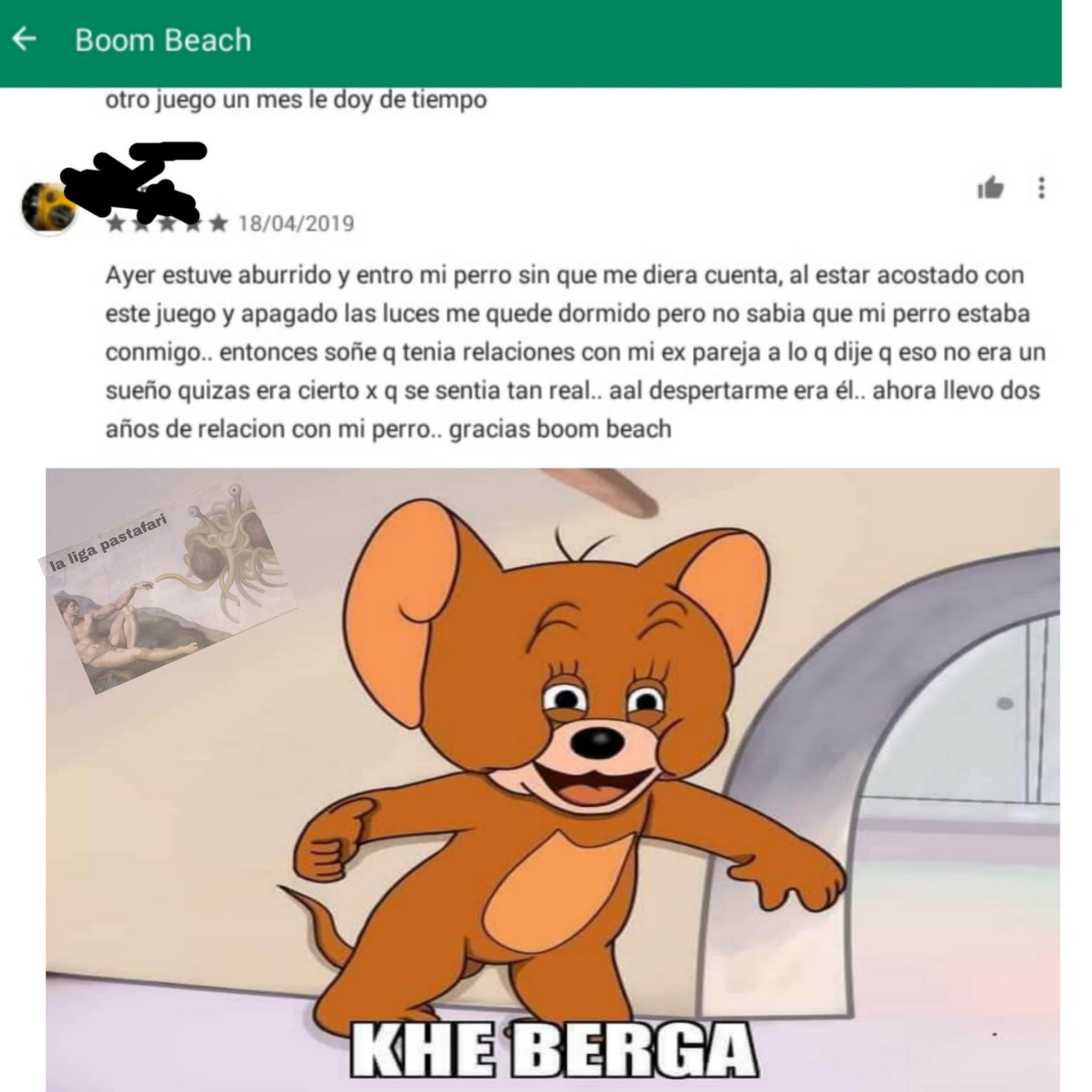 Khe Berga? - Meme subido por LaLigaPastafari :) Memedroid