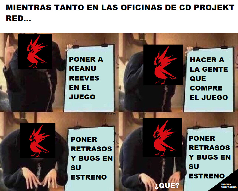 Plan de CD PROJEKT RED - Meme subido por FaridXtreme :) Memedroid