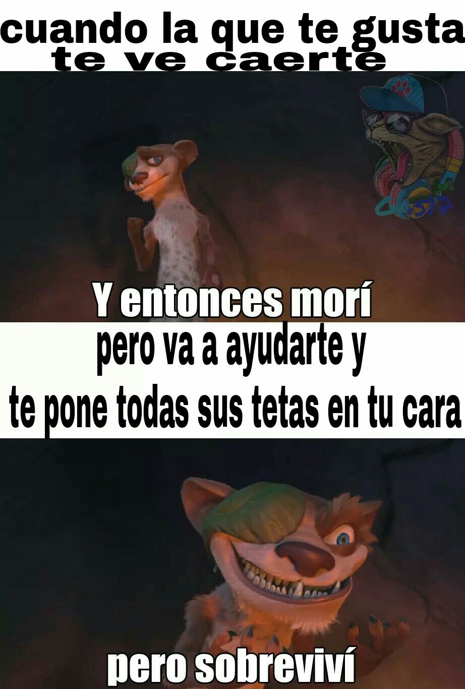 Todos quieren caerse ahora - Meme subido por Gas17 :) Memedroid