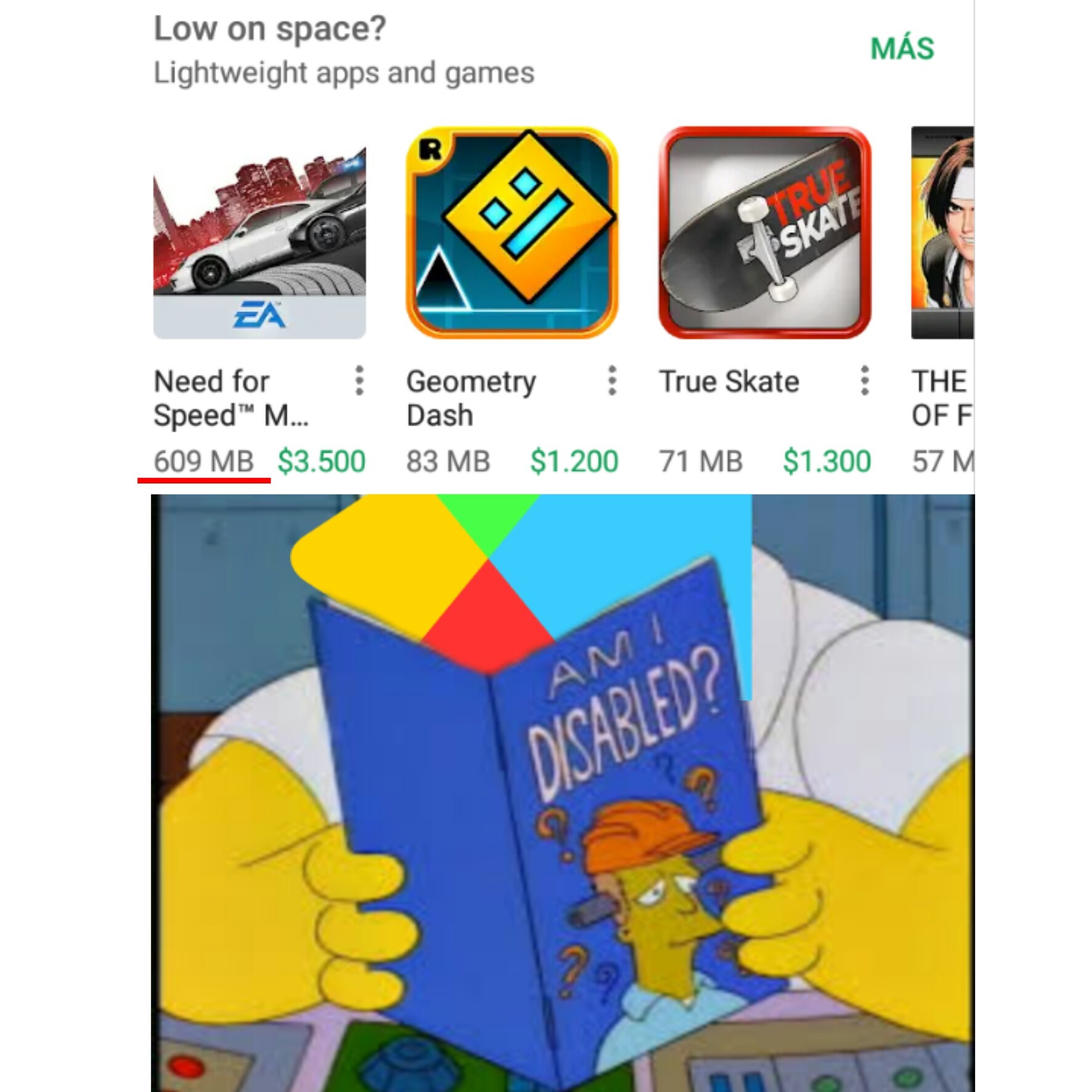 Disabled - Meme subido por VixProGamer :) Memedroid