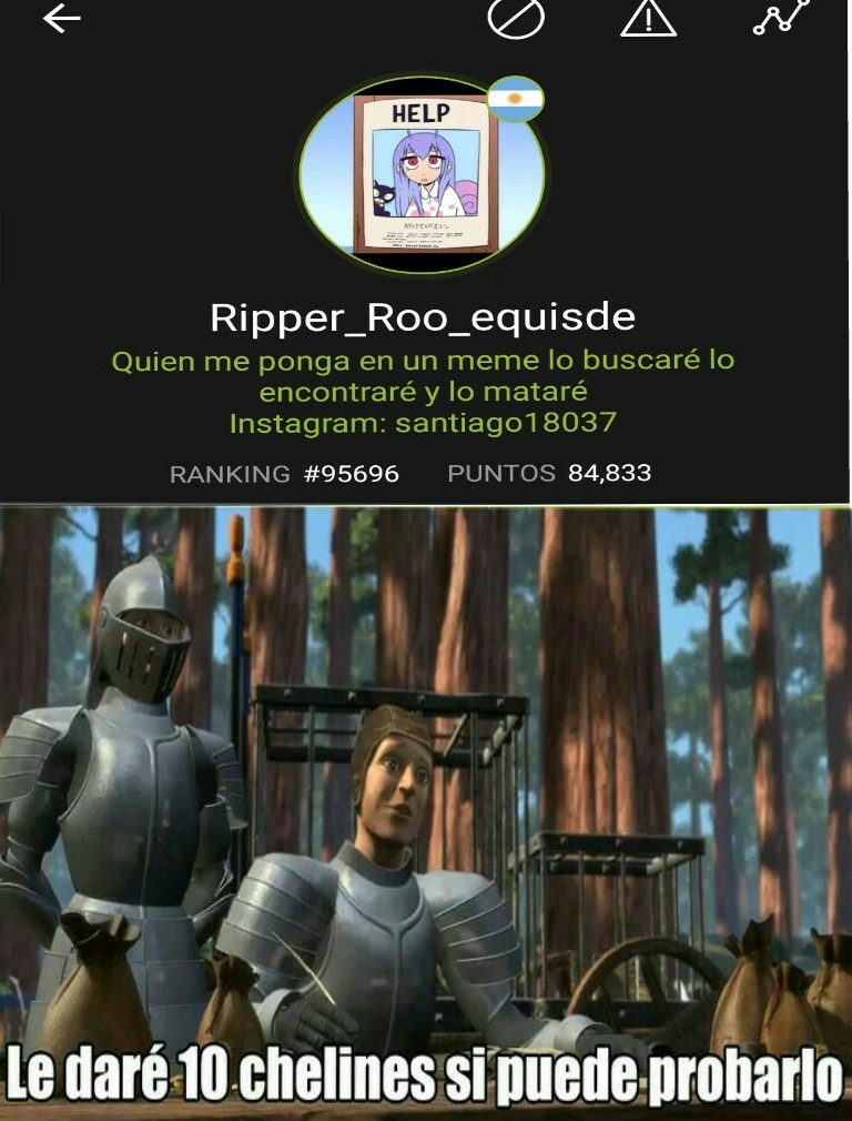 Matame si puedes - Meme subido por Kiritokun100 :) Memedroid