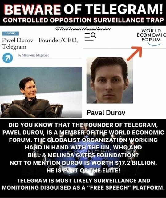 Telegram is a compromised platform, delete your app! #telegram - Meme ...