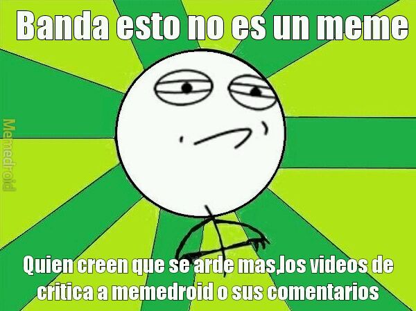 Pregunta - Meme subido por Gato3 :) Memedroid
