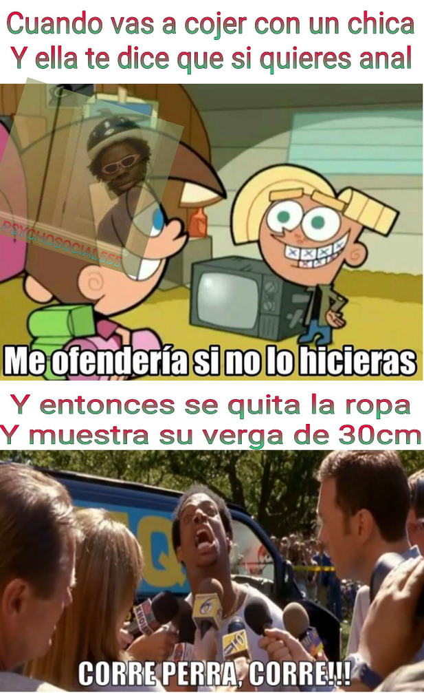 Traga saliva, run - Meme subido por psychosocial555 :) Memedroid