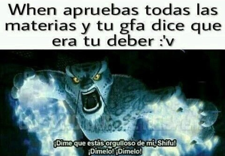 Shifu - Meme subido por Nagarotobot :) Memedroid