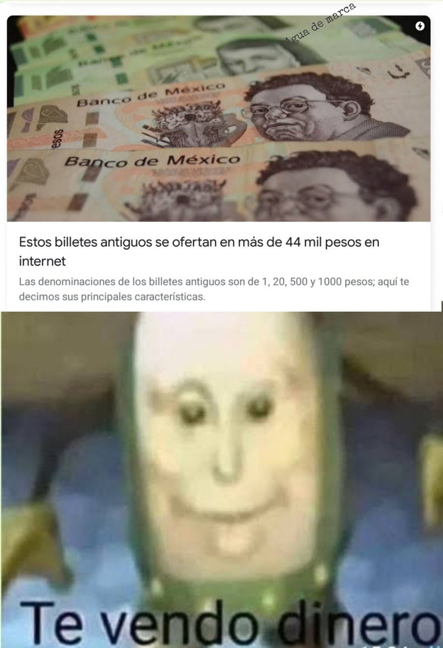 Aventando Billetes Memes