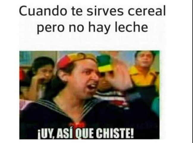 sin leche - Meme subido por alan_el_chido. :) Memedroid