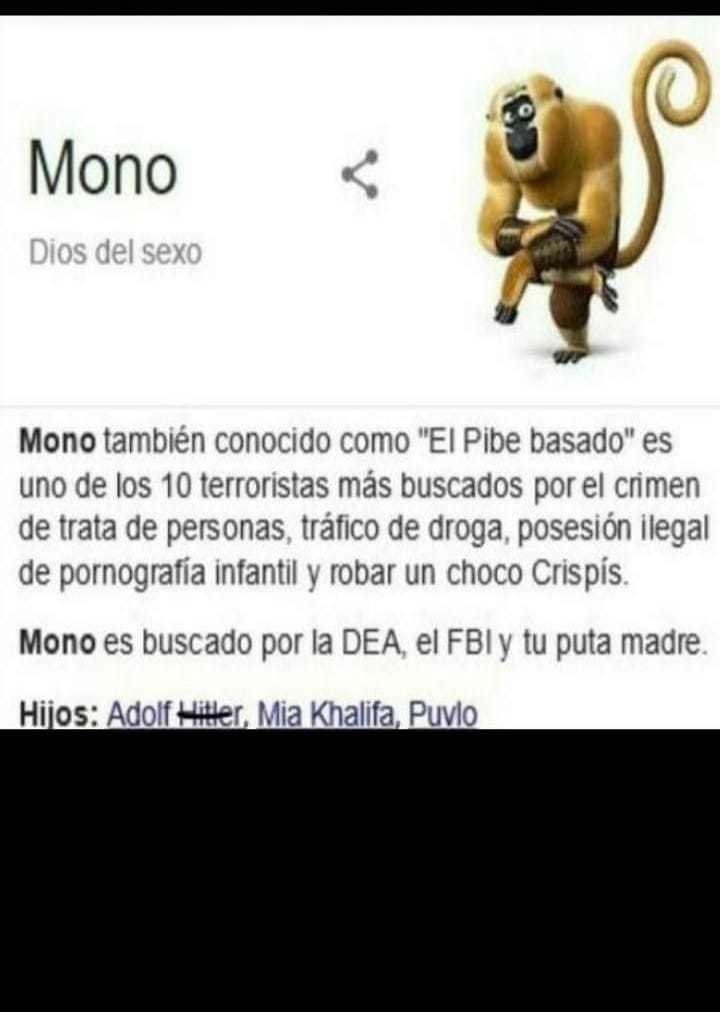 mono todo un capo - Meme subido por LUCAXCRAK :) Memedroid