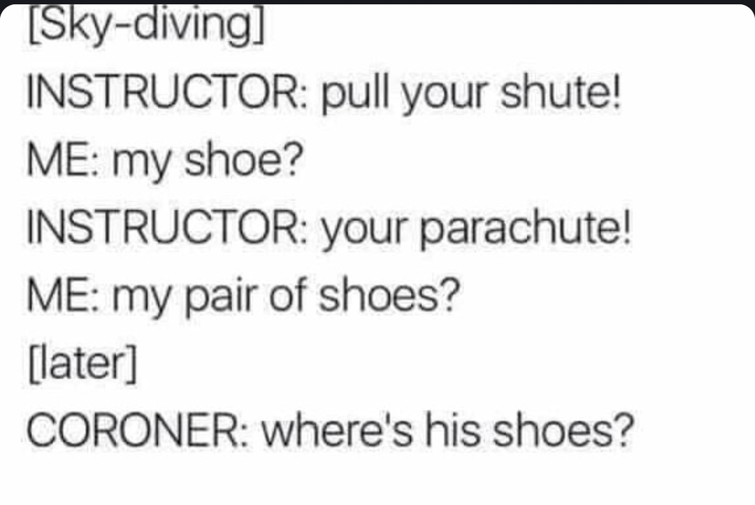 The best Skydiving memes :) Memedroid