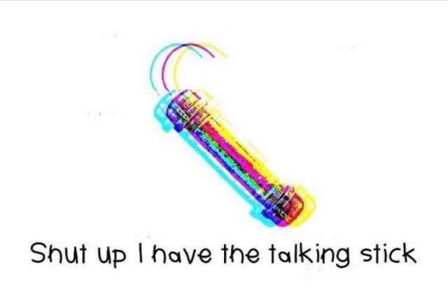 The talking stick - Meme by Alpharius :) Memedroid