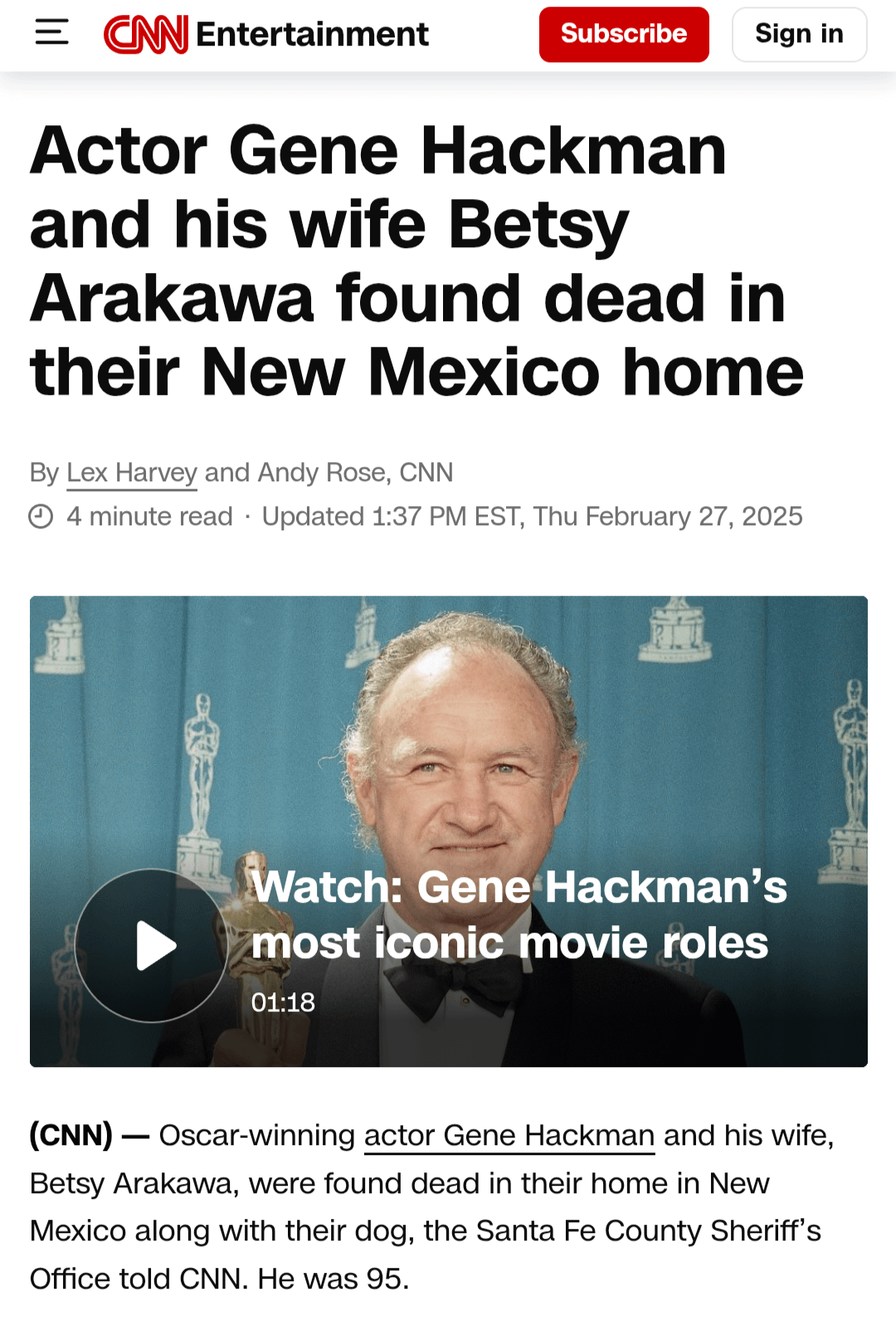 Gene Hackman Memes