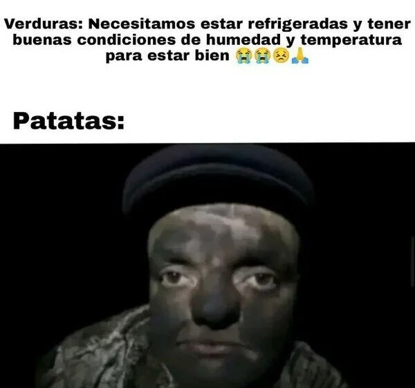 Que ricas las patatas - Meme by Tanmarcal :) Memedroid