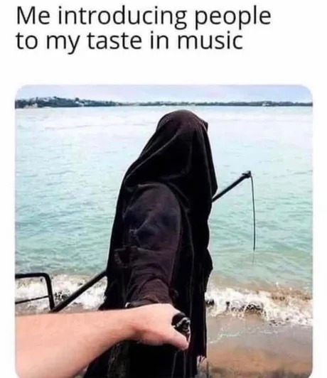 My taste in music - Meme by Westenriddle :) Memedroid
