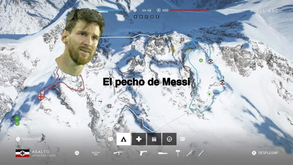 Tremendo pecho frío el Messi 2 - Meme subido por MaxYoshi12- :) Memedroid
