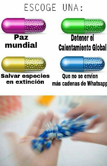 9 de cada 10 personas elijen la azul - Meme subido por EnzoCuyCuy ...