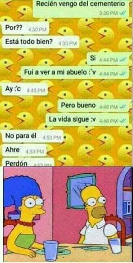 La vida sigue - Meme subido por quintube :) Memedroid