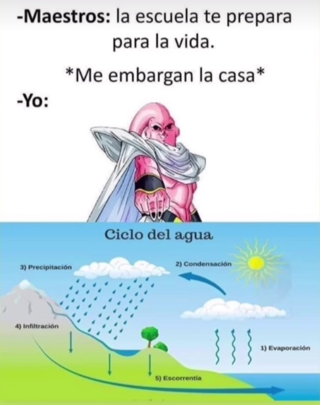 La escuela - Meme subido por Gku :) Memedroid