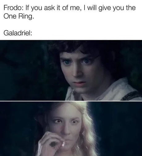 The best Galadriel memes :) Memedroid