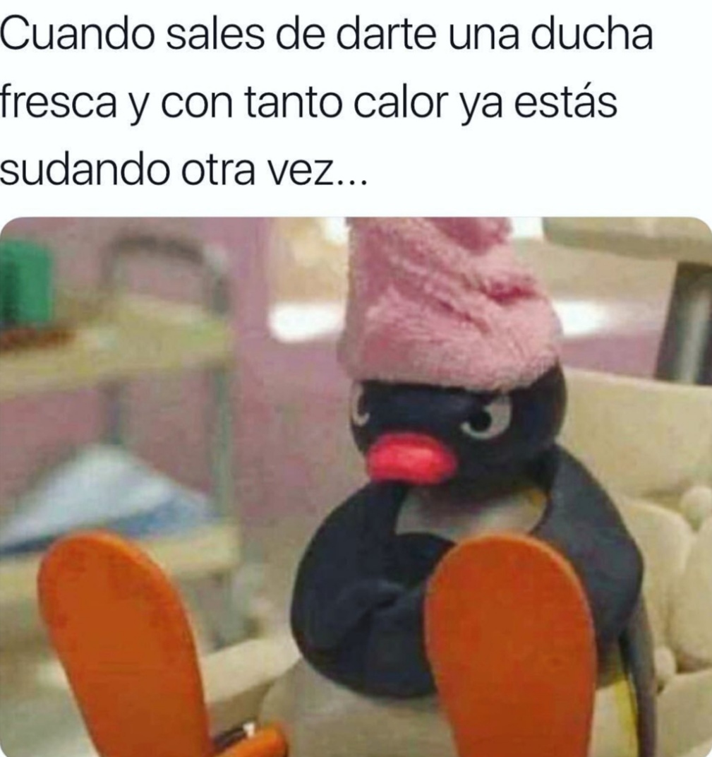 Este calor... - Meme subido por Amador22 :) Memedroid