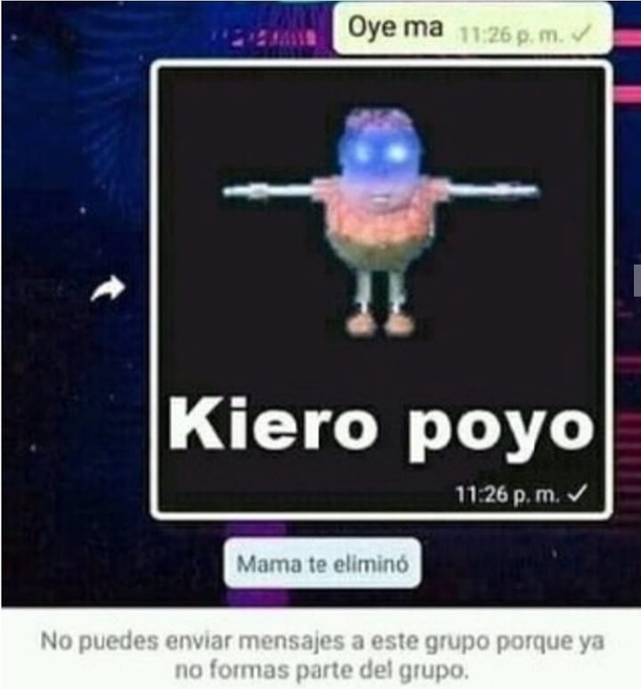 Poyo - Meme subido por ElKevinC. :) Memedroid