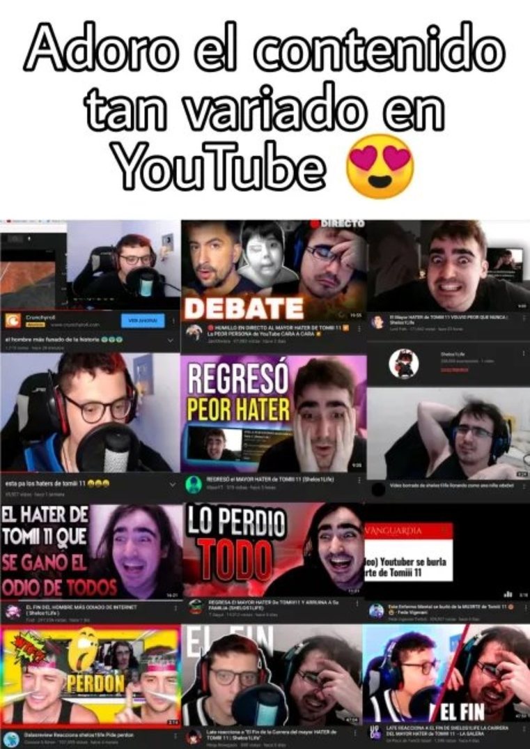 Seeeeee, muy variado - Meme subido por Cabradamus :) Memedroid