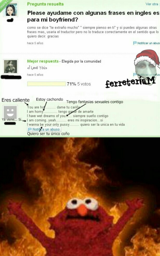 Hay gente que sólo quiere ver arder el mundo - Meme subido por ...