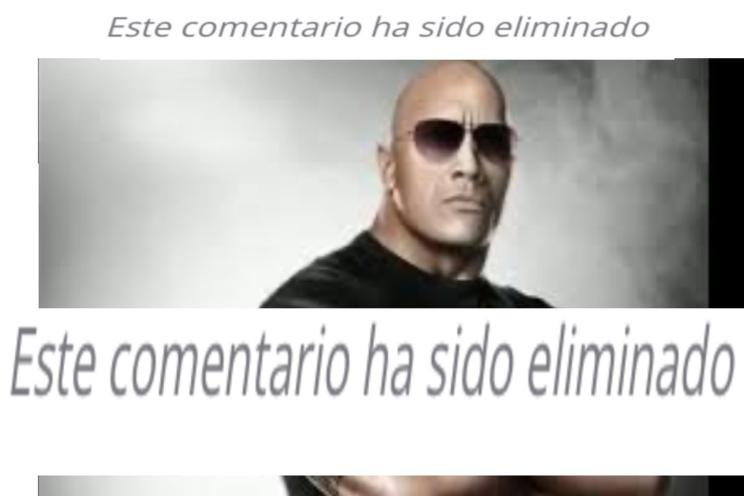 Este comentario ha sido eliminado - Meme subido por sanson99 :) Memedroid