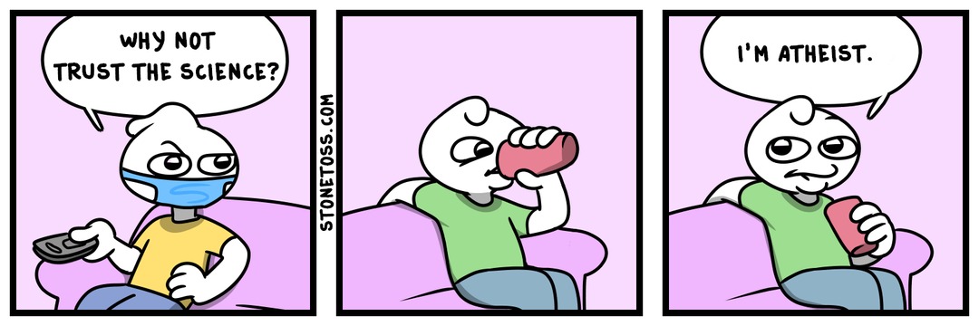 Trusting in "the science" is blind faith in godless Transhumanism. You ...