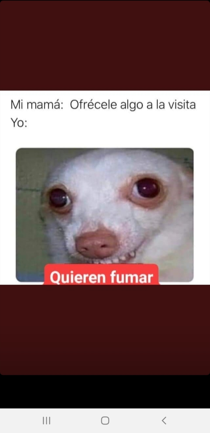 Querés fumar - Meme subido por Agusmendezroca :) Memedroid