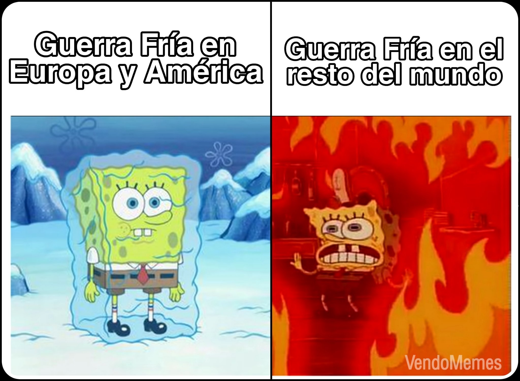 Guerra Fría - Meme subido por VendoMemes :) Memedroid