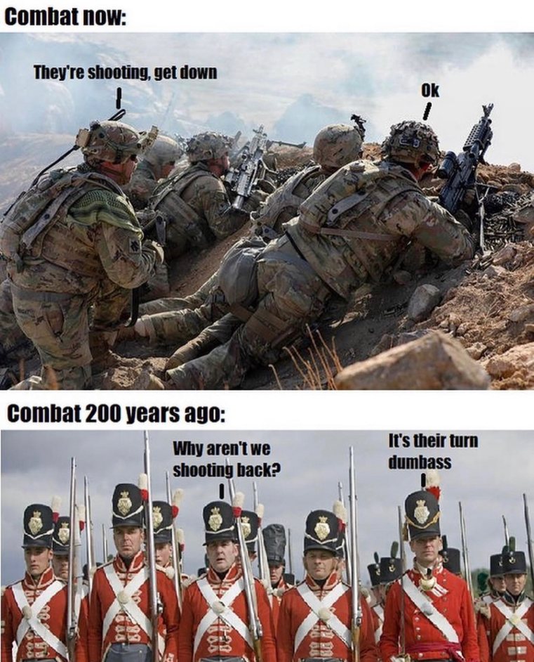 ugh we’re did manners go. no more holding doors, no more firing lines ...