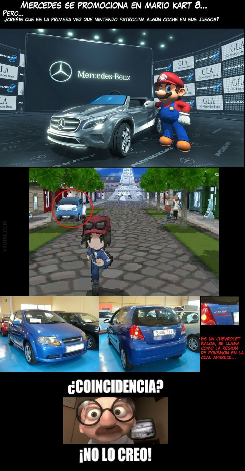 Parece que a nintendo le gustan los coches... - Meme subido por Fulano ...