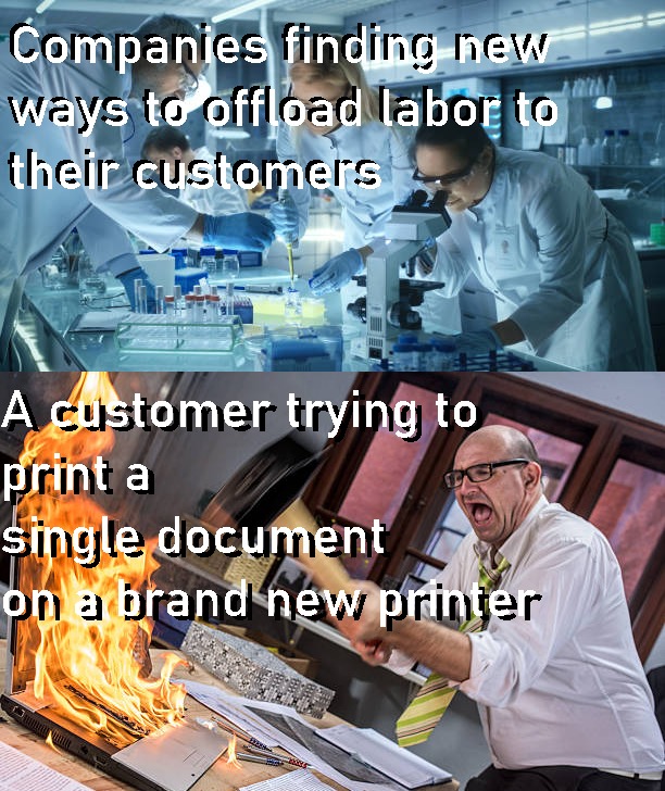 The best Printer memes :) Memedroid