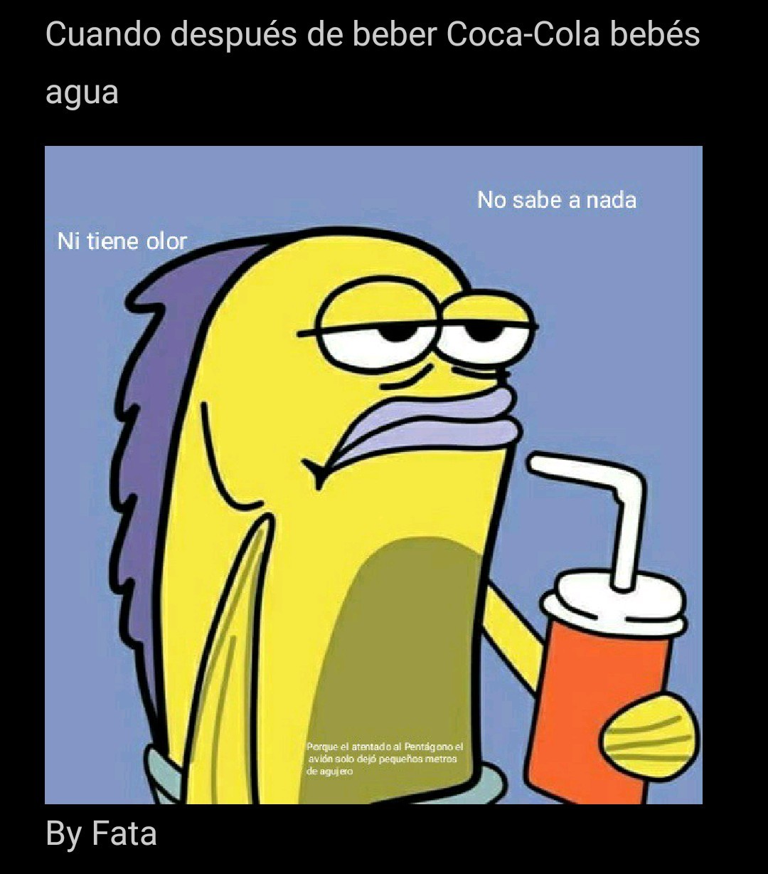 Al menos algo de sabor se te queda - Meme subido por Fata :) Memedroid