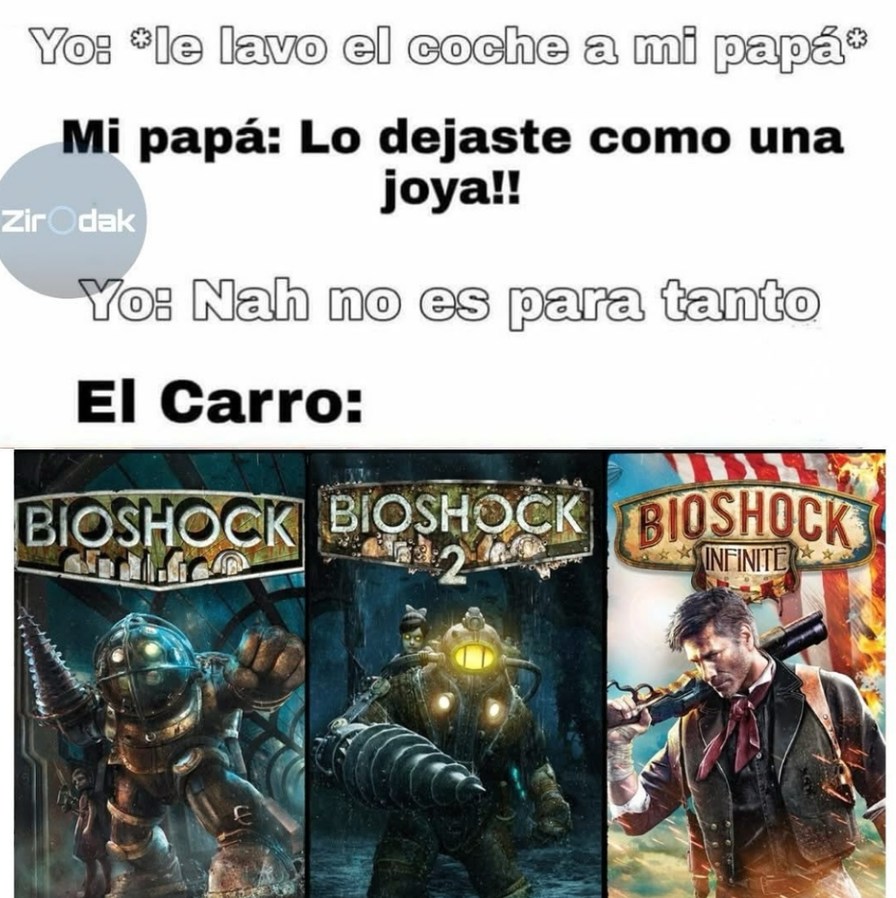 Top memes de Bioshock en español :) Memedroid