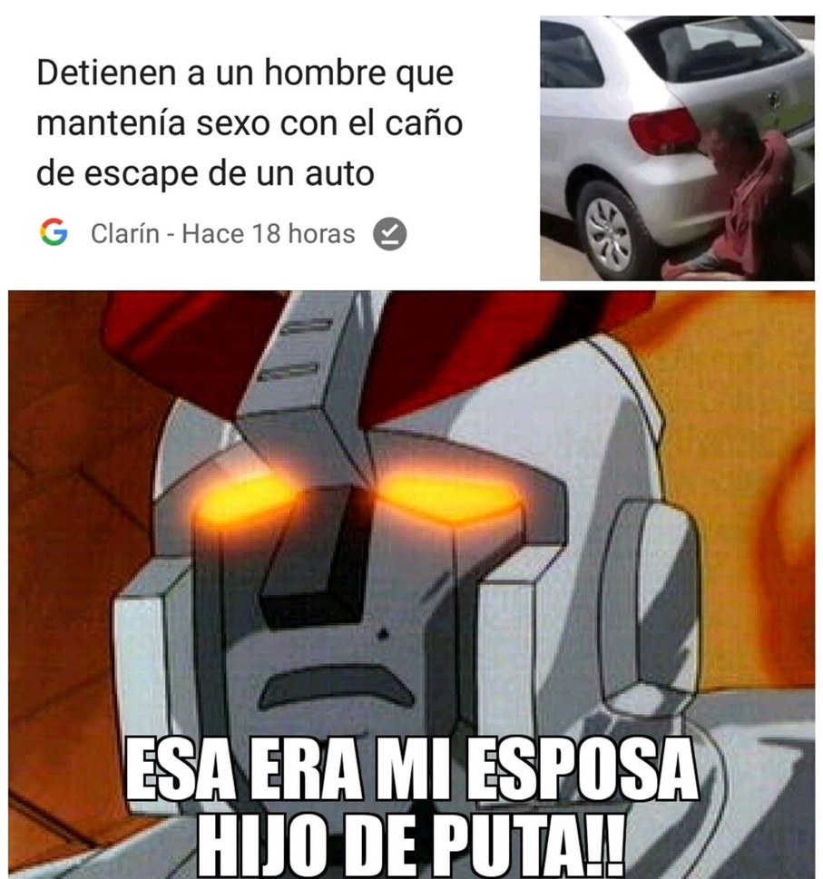 Al auto lo cogieron por andar descalzo - Meme by sebi3 :) Memedroid