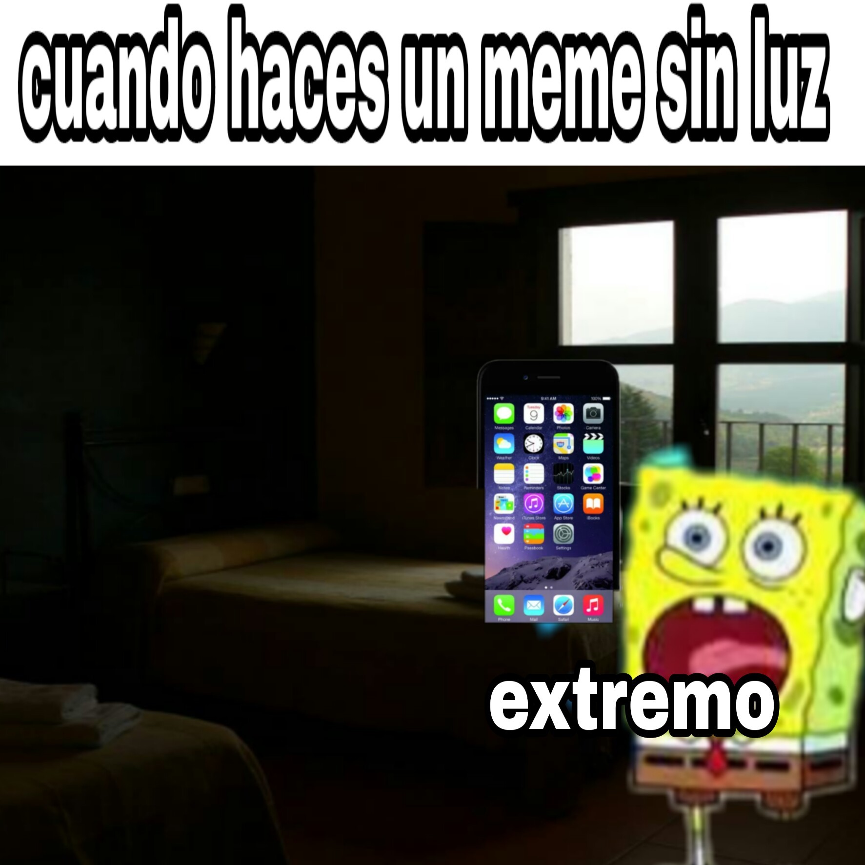 Lo hice sin luz - Meme subido por NORAHCXI :) Memedroid