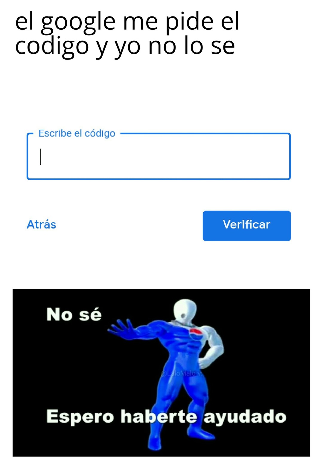 Estupido codigo - Meme by Gabrielminecraft8180 :) Memedroid