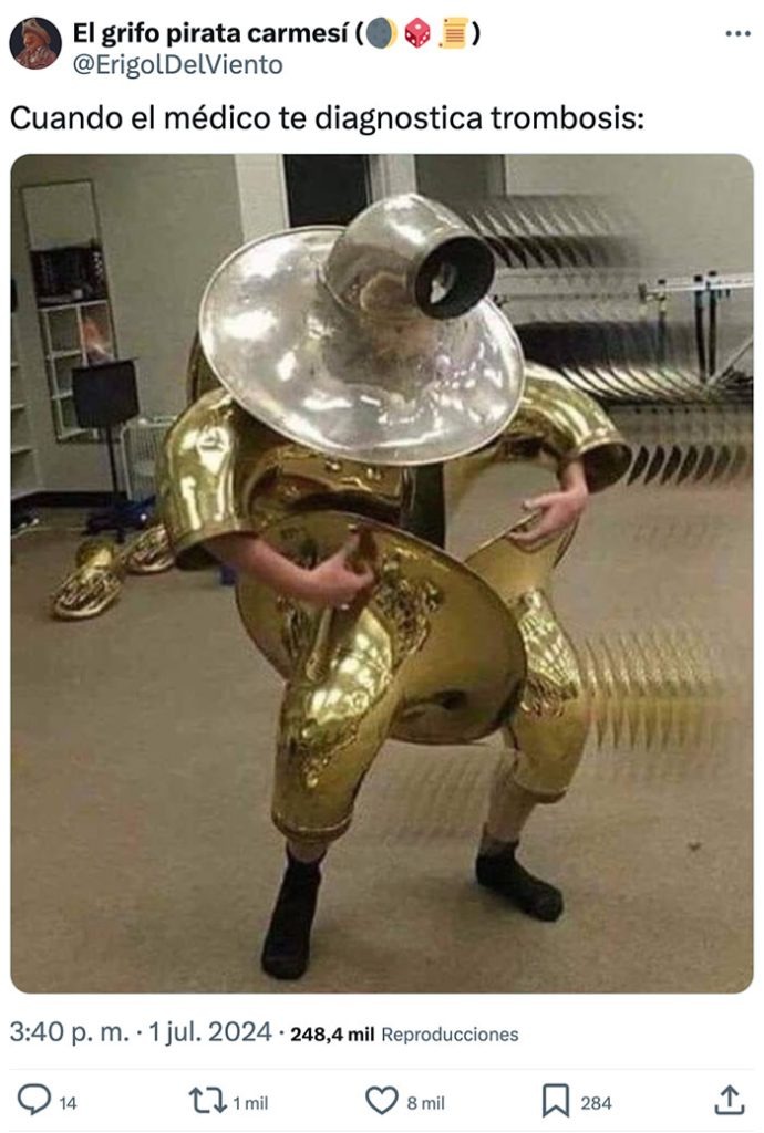 Top memes de Trombosis en español :) Memedroid