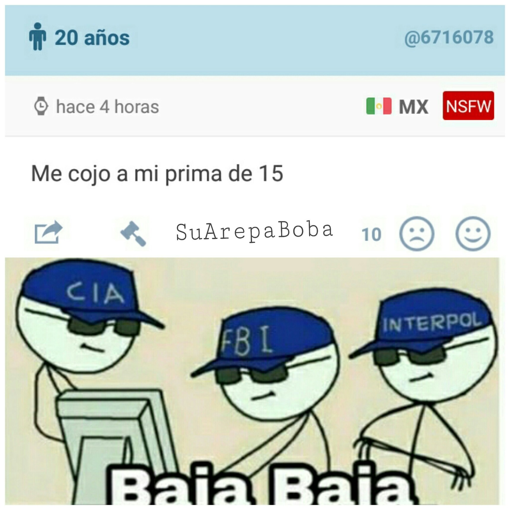 El tírulo está escapando de su tío - Meme subido por SuArepaBoba ...