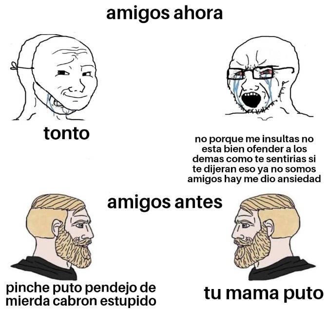 Calla tonto - Meme by Emmet :) Memedroid